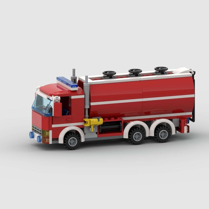 LEGO MOC Lego City Fire Brigade XL Tank Truck by nicolas_brick_design ...