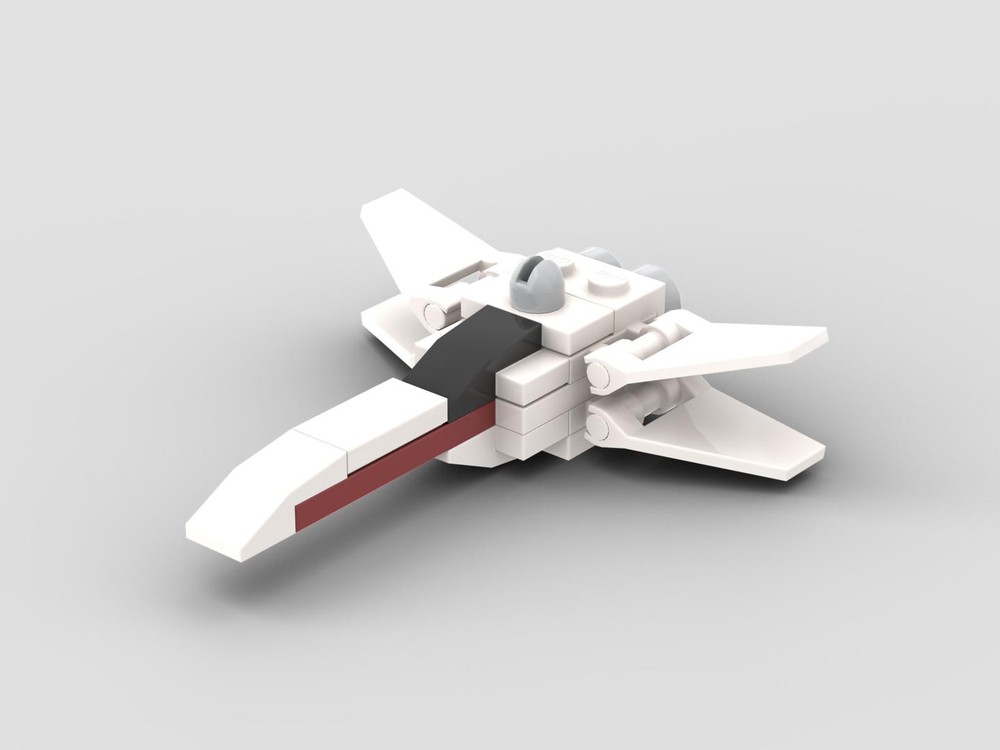 LEGO MOC Nanoscale Star Wars X-Fighter by braydl | Rebrickable - Build ...