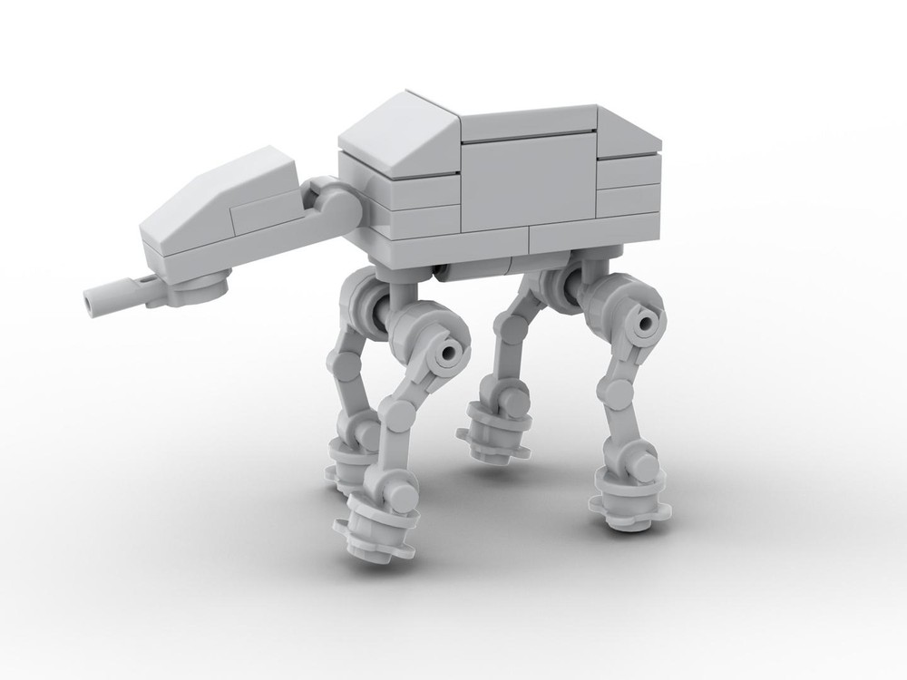 LEGO MOC Nanoscale Star Wars AT-AT by braydl | Rebrickable - Build with ...
