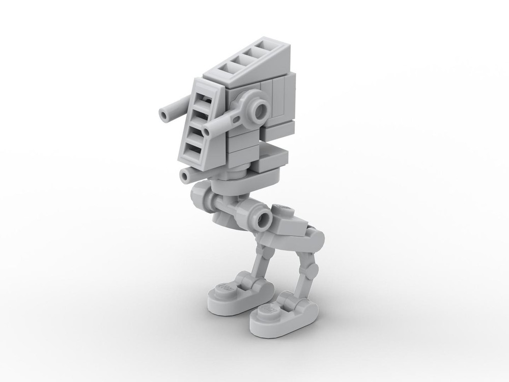 LEGO MOC Nanoscale Star Wars AT-ST by braydl | Rebrickable - Build with ...