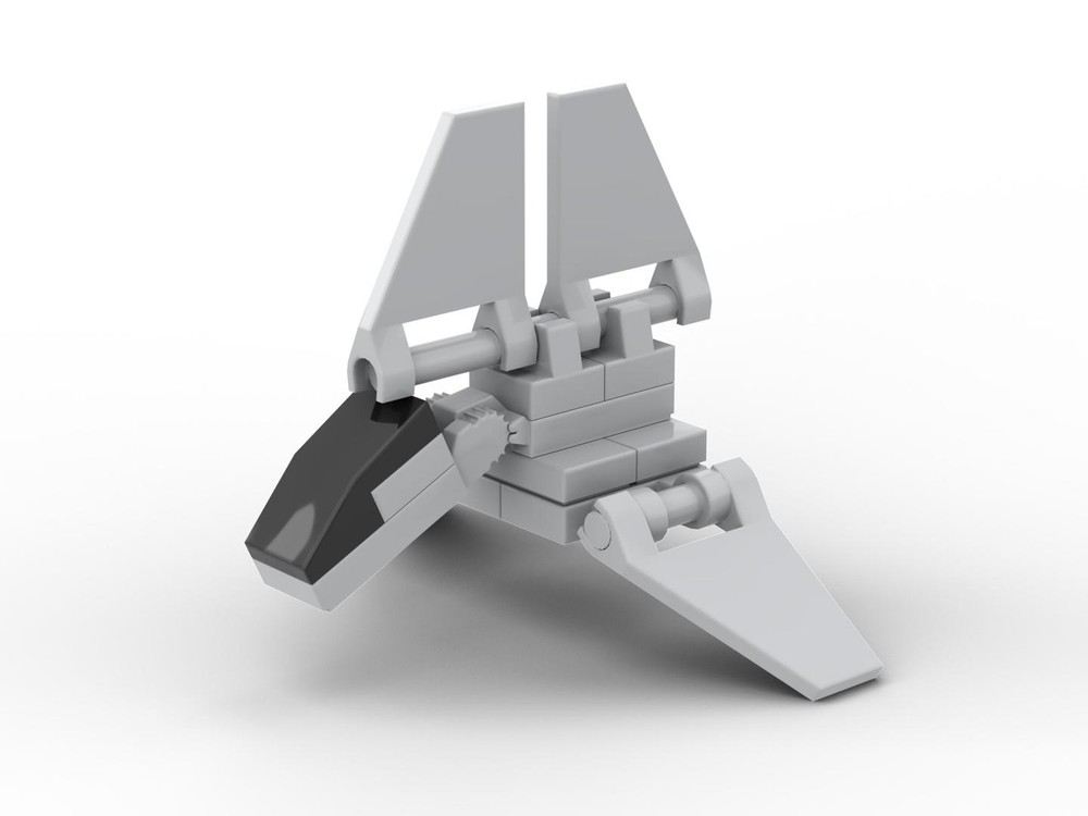 LEGO MOC Nanoscale Star Wars Imperial Shuttle by braydl | Rebrickable ...