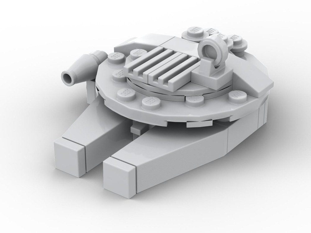 LEGO MOC Nanoscale Star Wars Millennium Falcon by braydl | Rebrickable ...