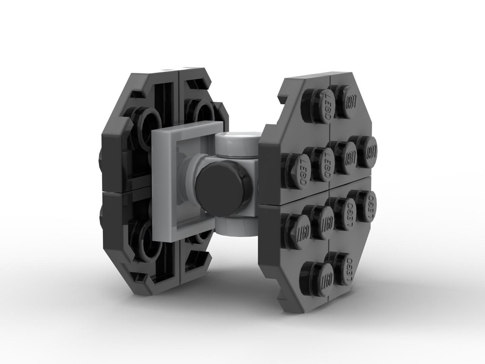 LEGO MOC Nanoscale Star Wars TIE Fighter by braydl | Rebrickable ...