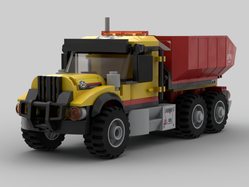 Lego Moc Mining Experts Dump Truck By Haulingbricks Rebrickable
