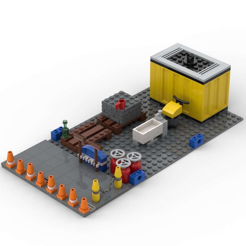 LEGO MOC Construction_Site_01 by Colonia1986 | Rebrickable - Build with ...