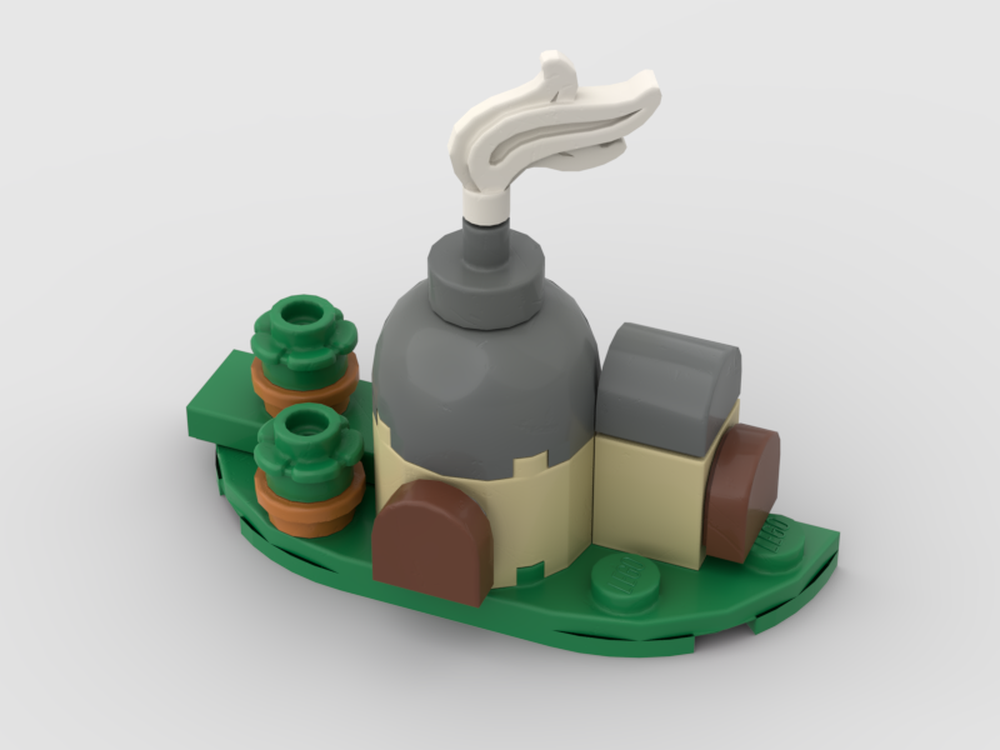 Lego Moc Hp Castle Grounds By Legacybricks Rebrickable Build With Lego