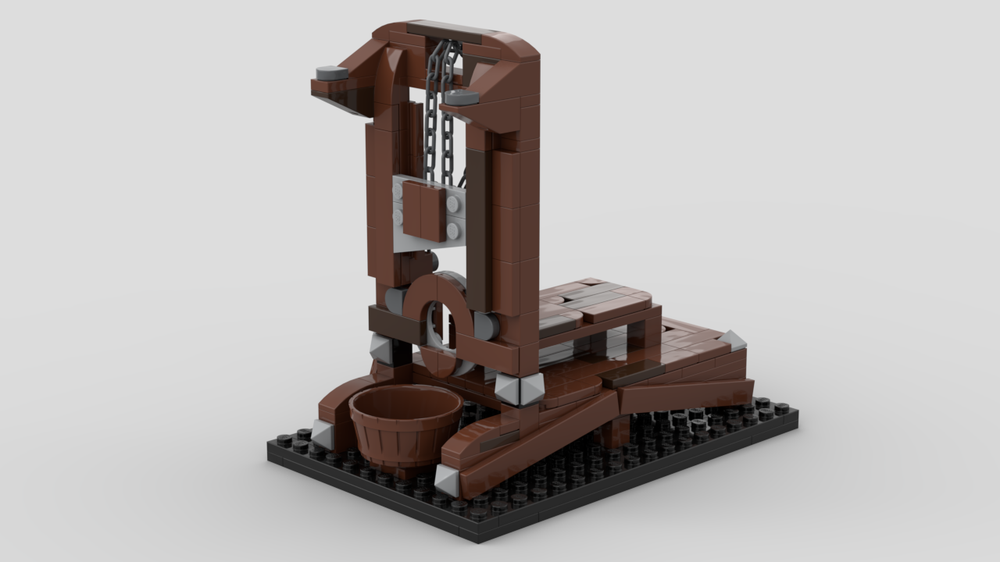 LEGO MOC Guillotine by Brick.baum | Rebrickable - Build with LEGO