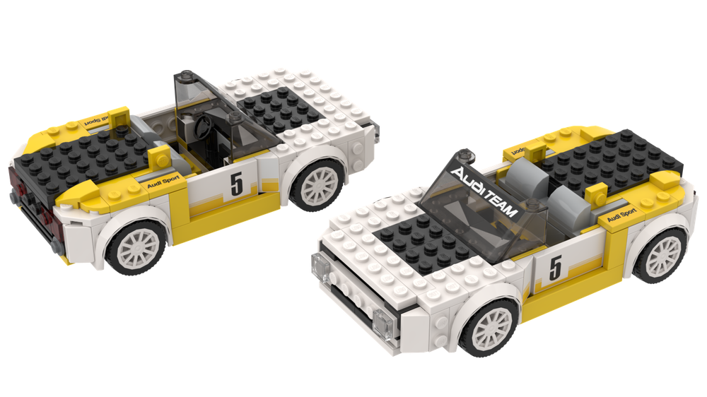 LEGO MOC 76897 Working Convertible by Schwimpy | Rebrickable - Build ...