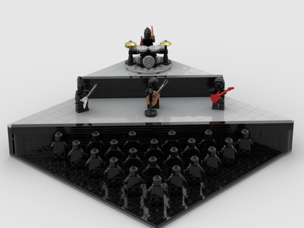 LEGO MOC Concert Stage by Rodney_67352 | Rebrickable - Build with LEGO