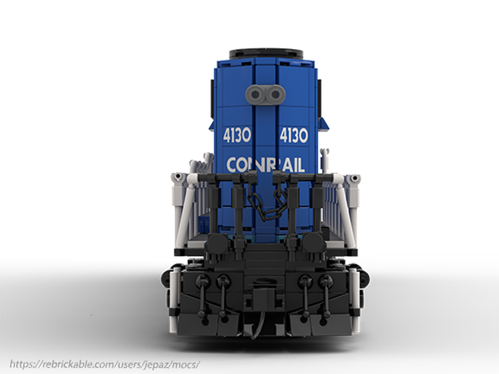 Lego Moc Sd70mac Conrail By Jepaz Rebrickable Build With Lego