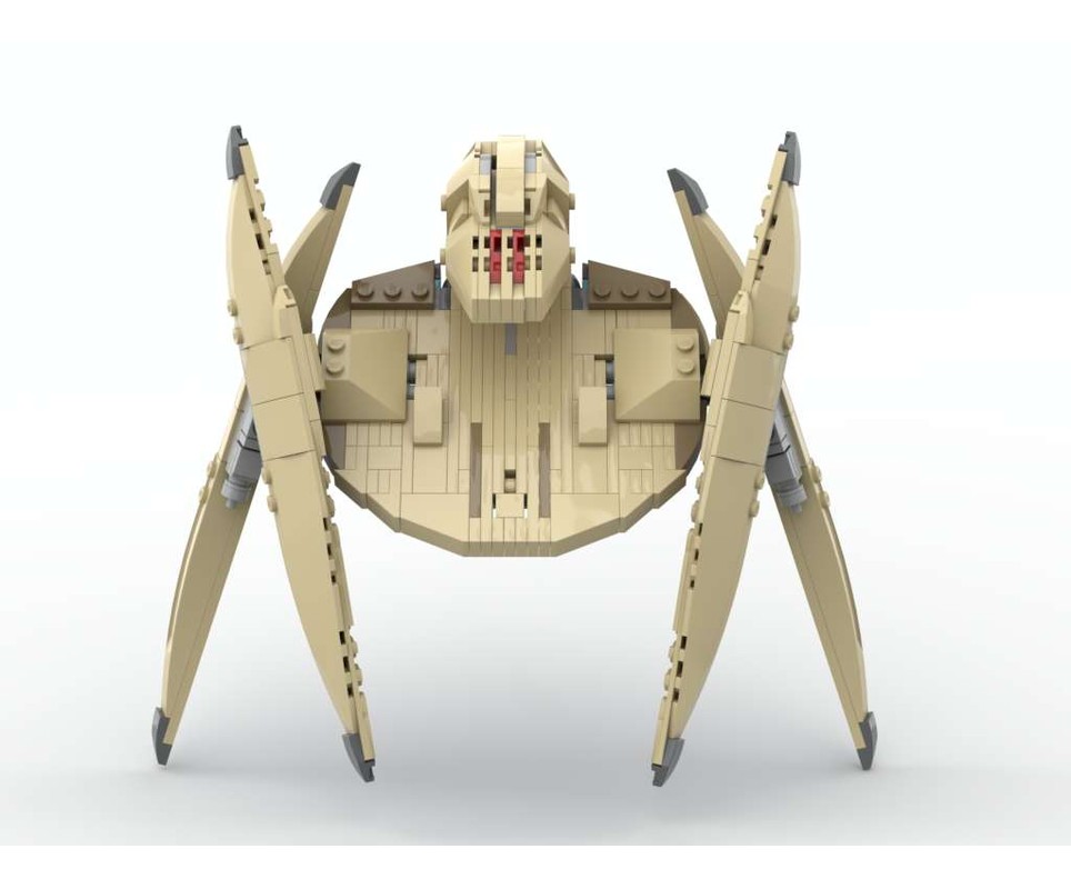 LEGO MOC SW Separatist Collection: droid snail tank ,AAT,droid fighter ...