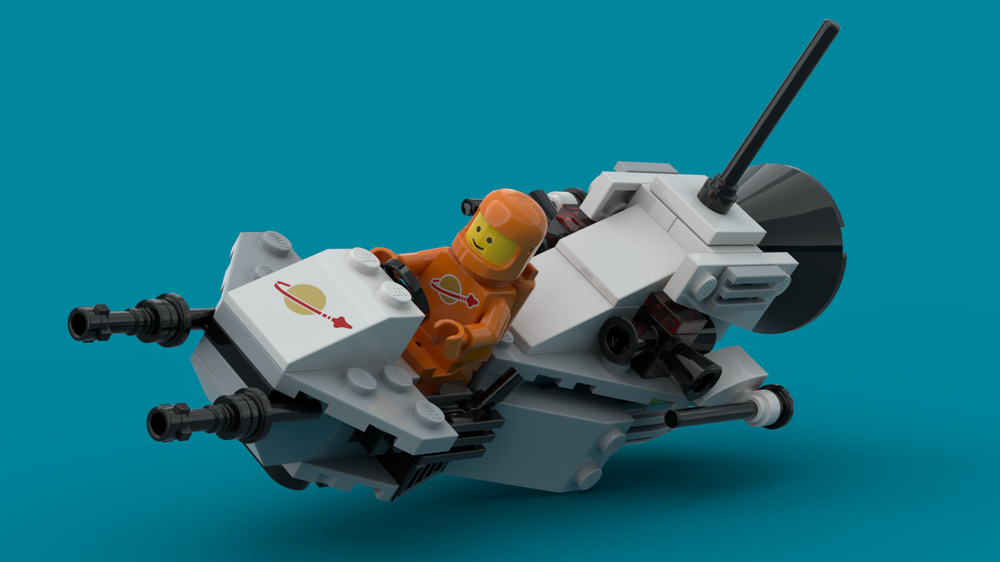 LEGO MOC Shuttle Craft by ao-ka | Rebrickable - Build with LEGO