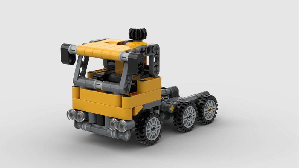 Lego Moc Mini Euro Truck 2x 42147 Alternative Build By M1kuar1us