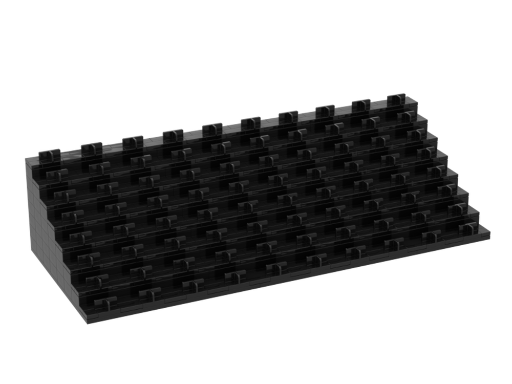 LEGO MOC Minifigure Display for 80 minifigs by bricksyko | Rebrickable ...