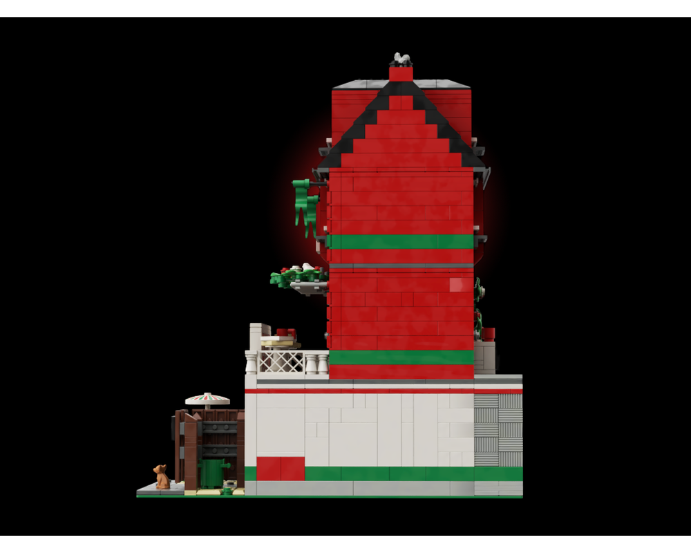 LEGO MOC Pizzeria and Restaurant by CeeAyBee | Rebrickable - Build with ...