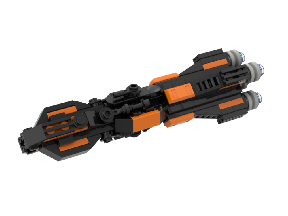 LEGO MOC MCRN Olympus Mons by BravoLima2k4 | Rebrickable - Build with LEGO