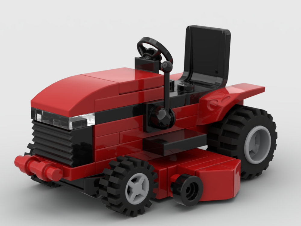 LEGO MOC Lawn Mower by JIDBrickCreations | Rebrickable - Build with LEGO