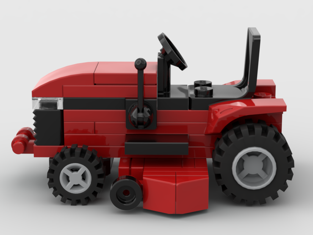 Lego Moc Lawn Mower By Jidbrickcreations Rebrickable Build With Lego