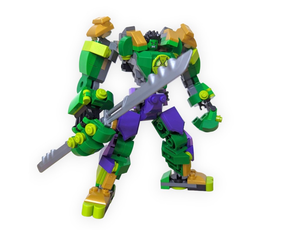 LEGO MOC Hulk's Mech Armor Enhanced by LegoMechable | Rebrickable ...