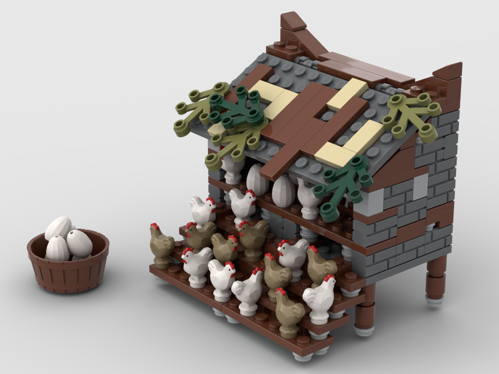LEGO MOC Henhouse by JumpingGeek | Rebrickable - Build with LEGO