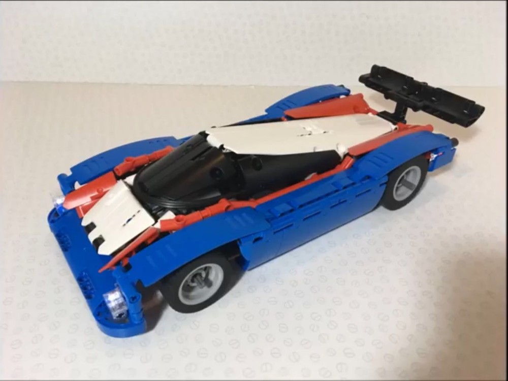 LEGO MOC Lego Technic Le Mans Racer with BuWizz（Blue) by 飞行者 ...