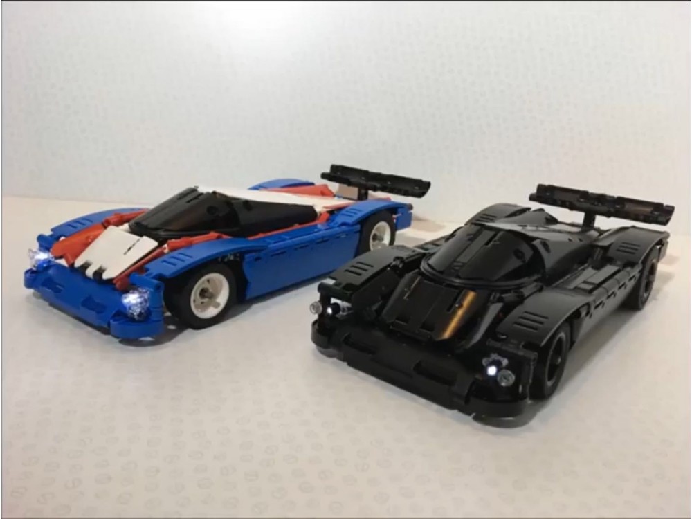 LEGO MOC Lego Technic Le Mans Racer with BuWizz（Blue) by 飞行者 ...