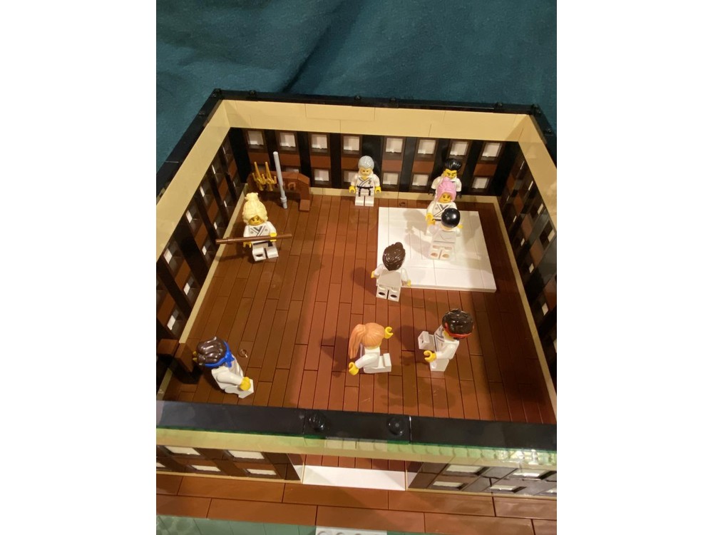 LEGO MOC-145010 Dojo by TheMightySumo | Rebrickable - Build with LEGO