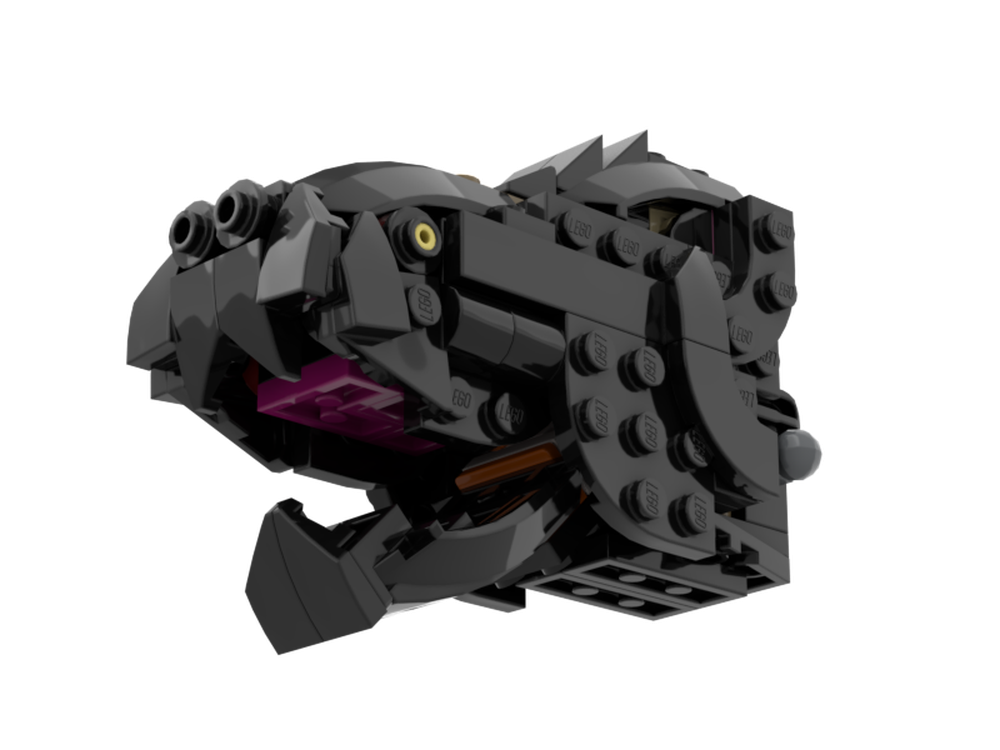 LEGO MOC 31129 Dunkleosteus Head by Foosbubs | Rebrickable - Build with ...