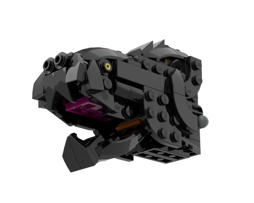 LEGO MOC 31129 Dunkleosteus Head by Foosbubs | Rebrickable - Build with ...