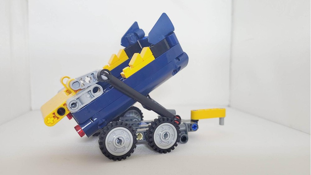 Lego Moc Tracked Tractor By Smudge Rebrickable Build With Lego