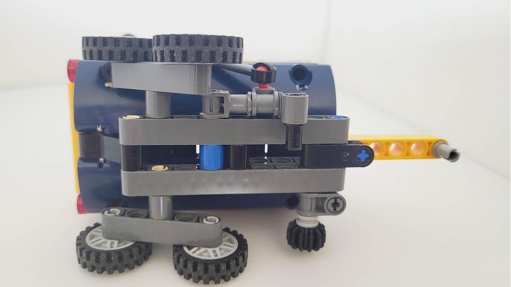 Lego Moc Tracked Tractor By Smudge Rebrickable Build With Lego