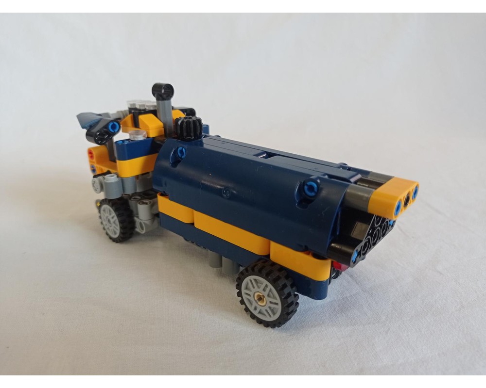 LEGO MOC Fuel Truck 42147 Alternative. by ErikGS | Rebrickable - Build ...