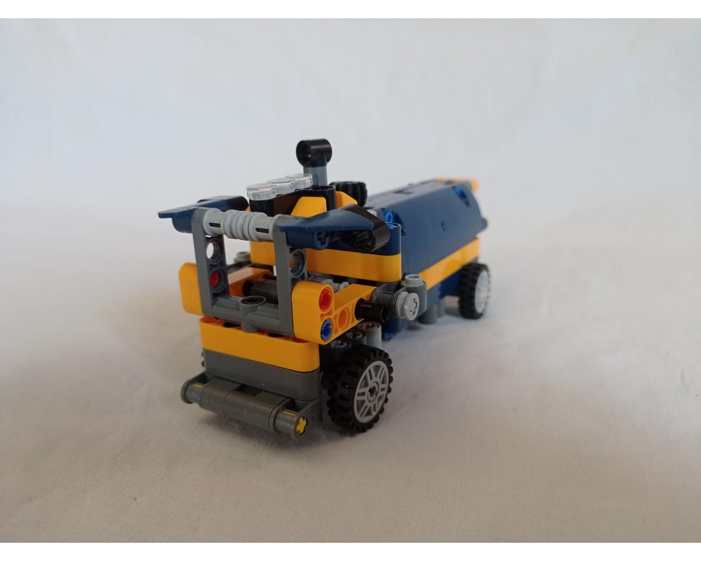 LEGO MOC Fuel Truck 42147 Alternative. by ErikGS | Rebrickable - Build ...