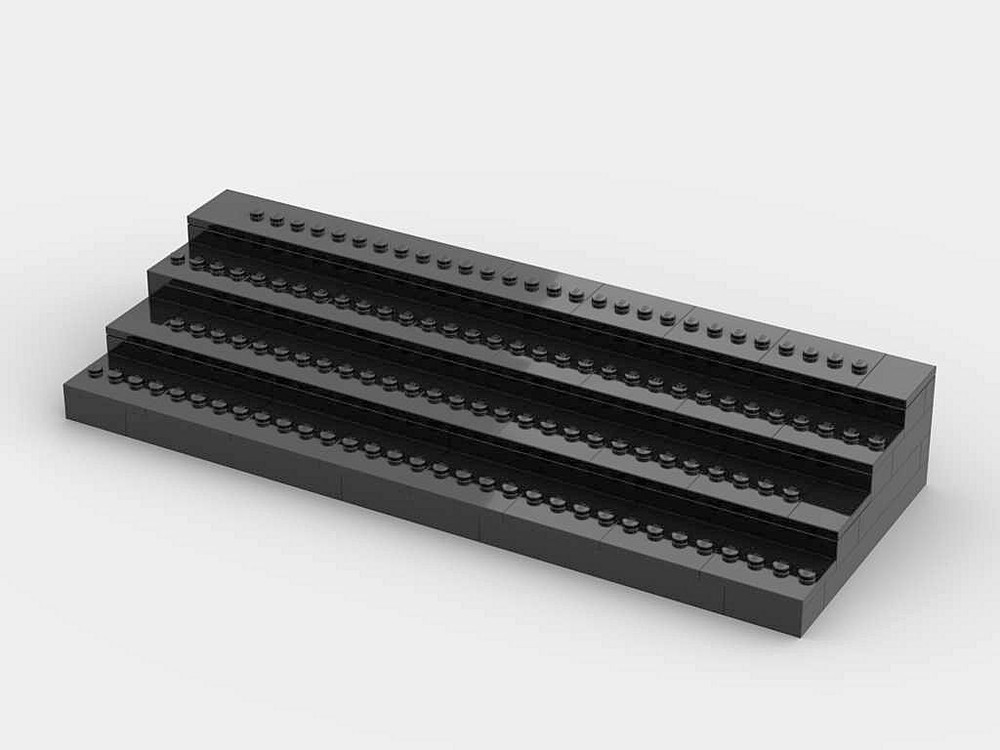 LEGO MOC Modular Minifigure Display Stand by JayFields | Rebrickable ...