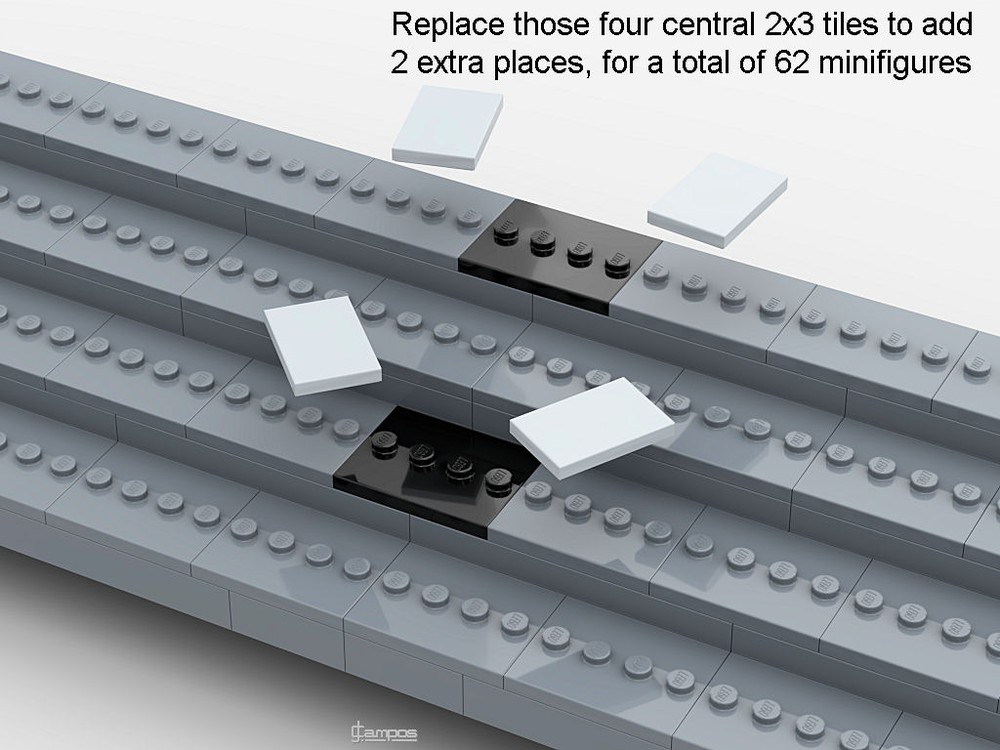 LEGO MOC-145026 Modular Minifigure Display Stand by JayFields ...