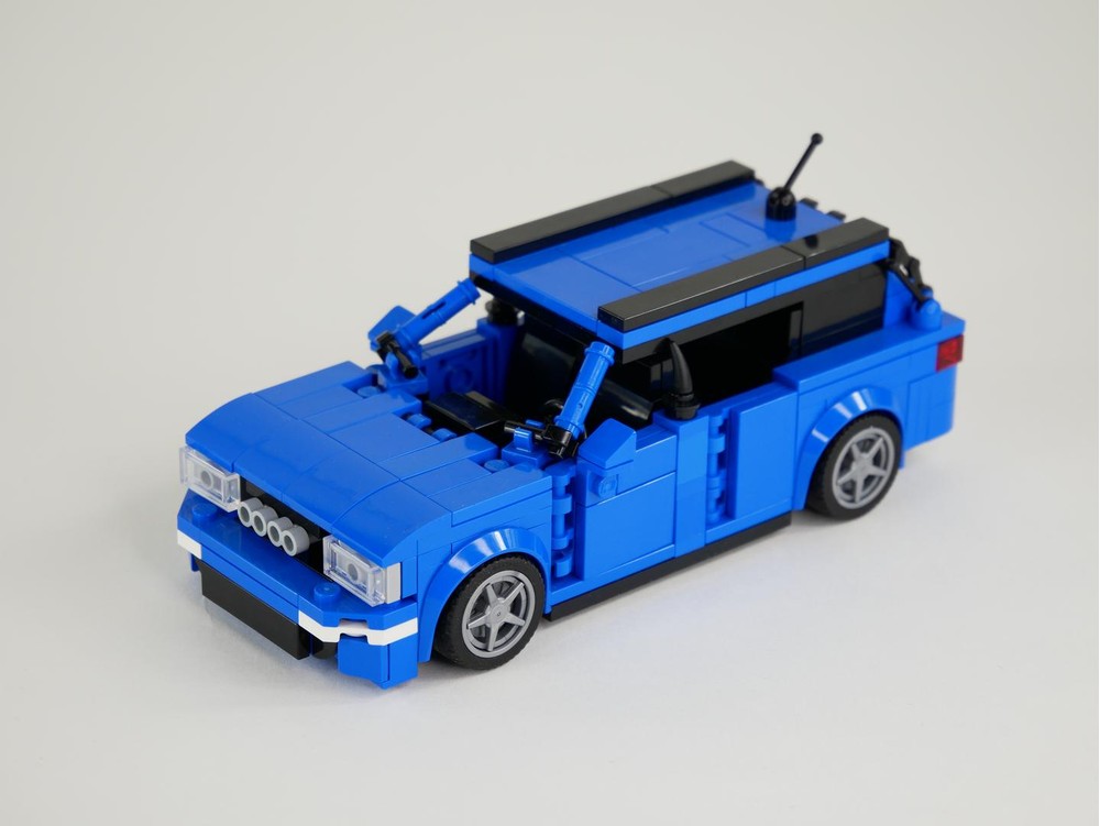 LEGO MOC Doug DeMuro's Audi RS2 Avant by StudWorks | Rebrickable ...