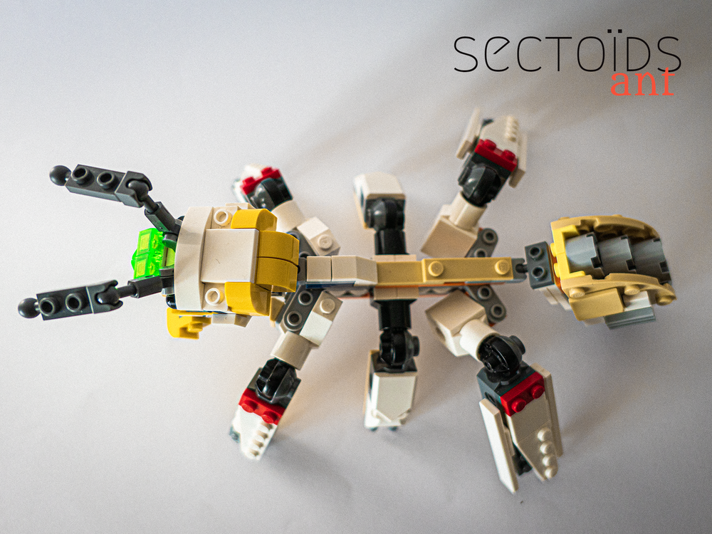 Lego Moc Alternate Sectoid Ant By Lifepath Rebrickable Build With