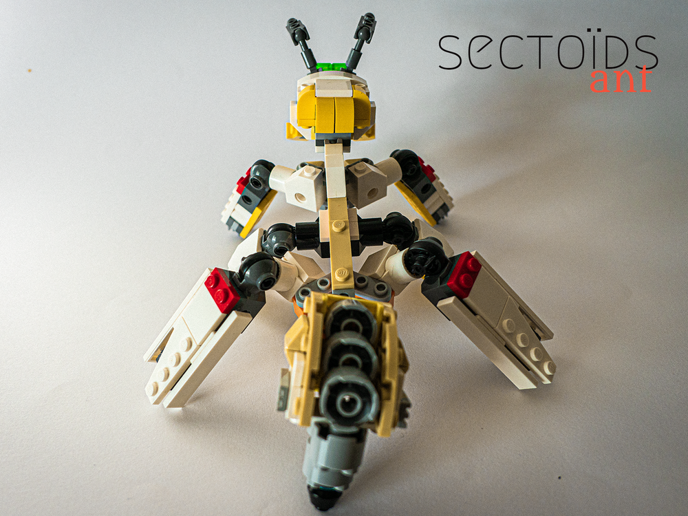 Lego Moc Alternate Sectoid Ant By Lifepath Rebrickable Build With