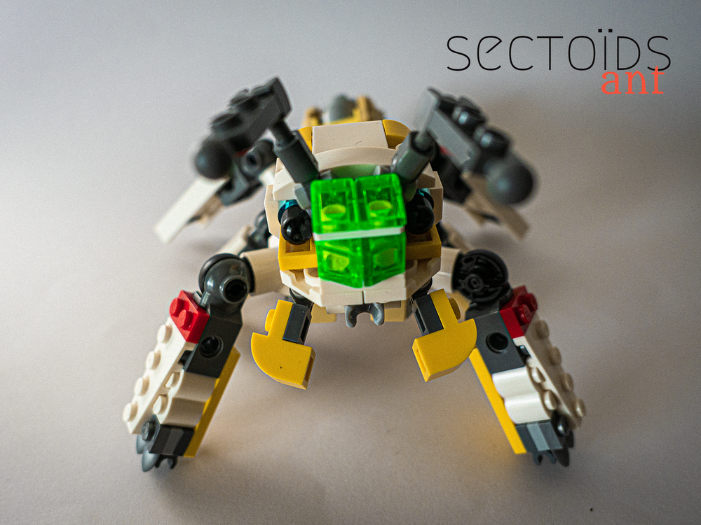 Lego Moc Alternate Sectoid Ant By Lifepath Rebrickable Build With