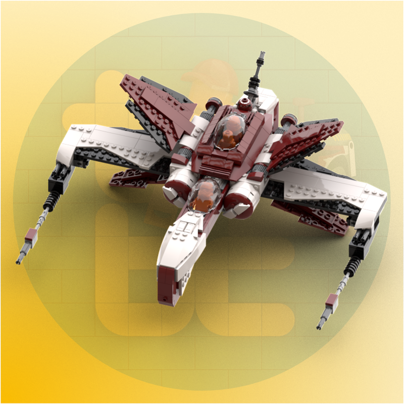 LEGO MOC 75333 - 75342 - ARC-170 Starfighter - 187th Legion Edition by ...