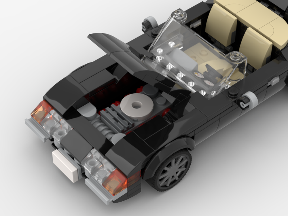 Lego Moc Miami Vice Ferrari Daytona By Doubleubricks Rebrickable