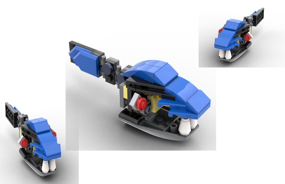 LEGO MOC 71784 Mecha-Snail Head by FunkyDonut | Rebrickable - Build ...