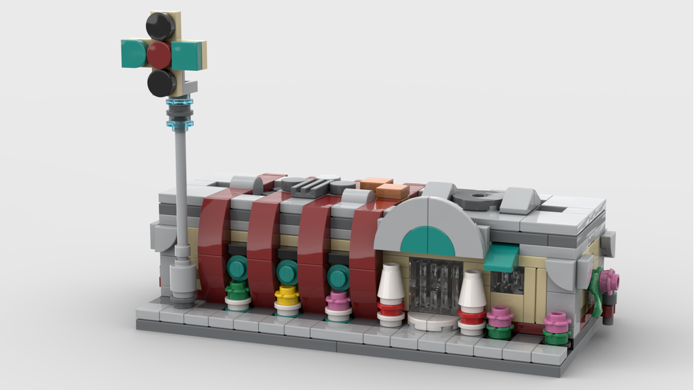 LEGO MOC Mini 910013 Retro Bowling Alley by christromans | Rebrickable ...