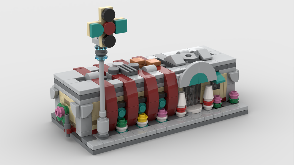 LEGO MOC Mini 910013 Retro Bowling Alley by christromans | Rebrickable ...