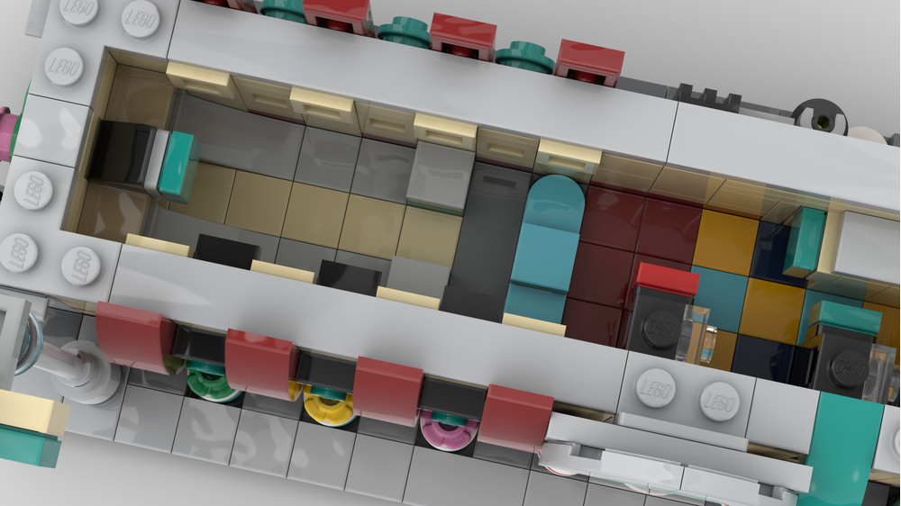 LEGO MOC Mini 910013 Retro Bowling Alley by christromans | Rebrickable ...