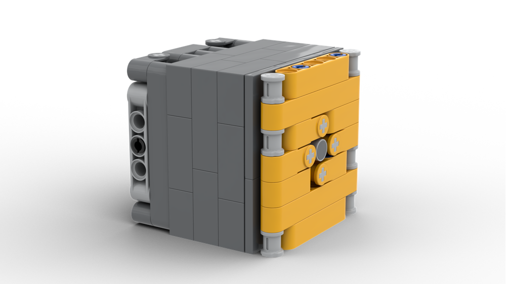 Lego Moc Working Minecraft Piston By 2in1 Rebrickable Build With Lego