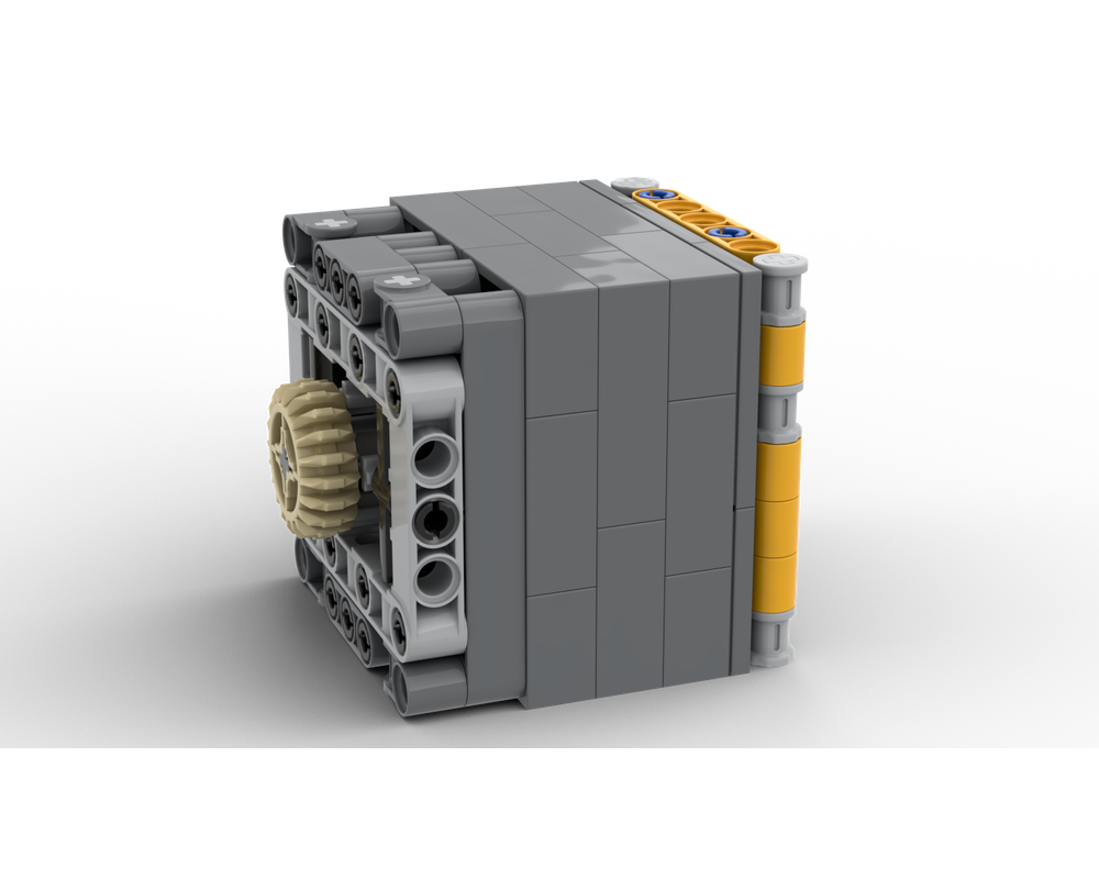 LEGO MOC Working Minecraft Piston by 2in1 | Rebrickable - Build with LEGO
