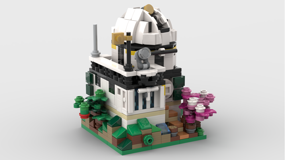 LEGO MOC Mini 910027 Mountain View Observatory by christromans ...