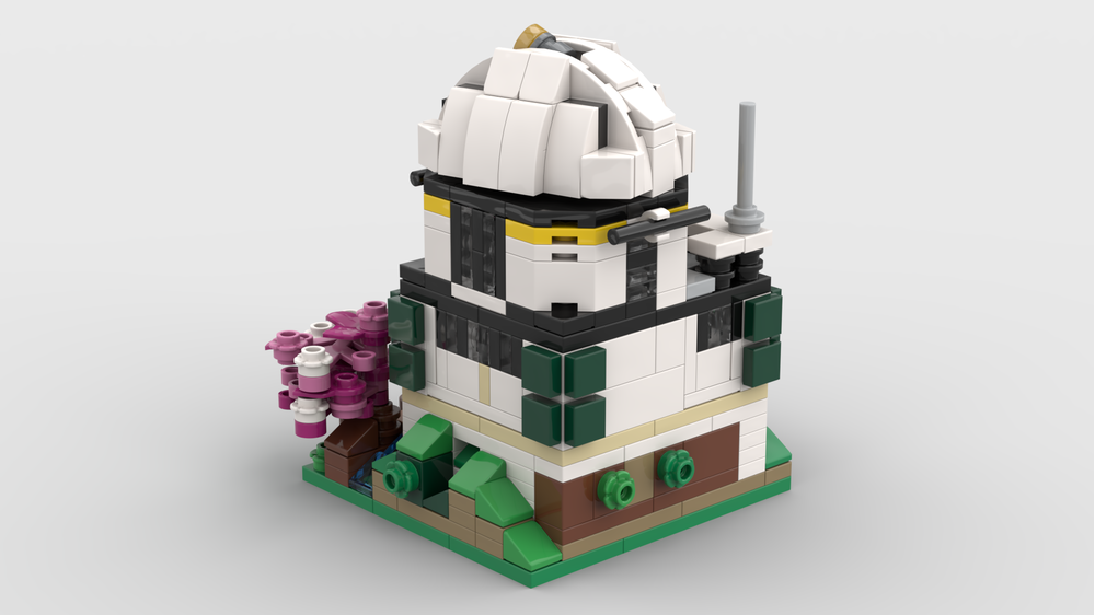 LEGO MOC Mini 910027 Mountain View Observatory by christromans ...