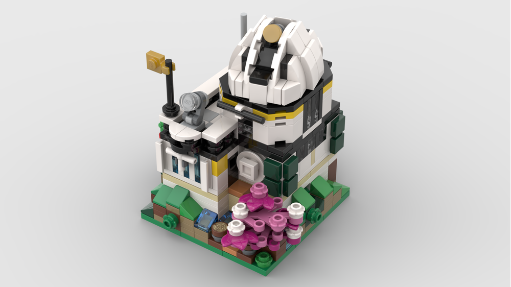 LEGO MOC Mini 910027 Mountain View Observatory by christromans ...